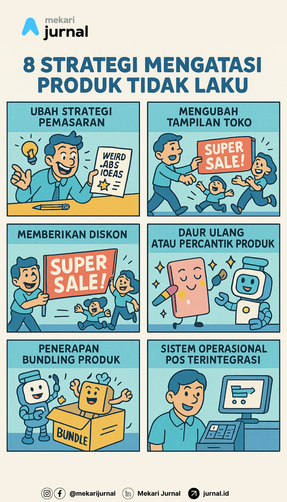 7 Tips Efektif Mengatasi Stok Produk Tidak Laku