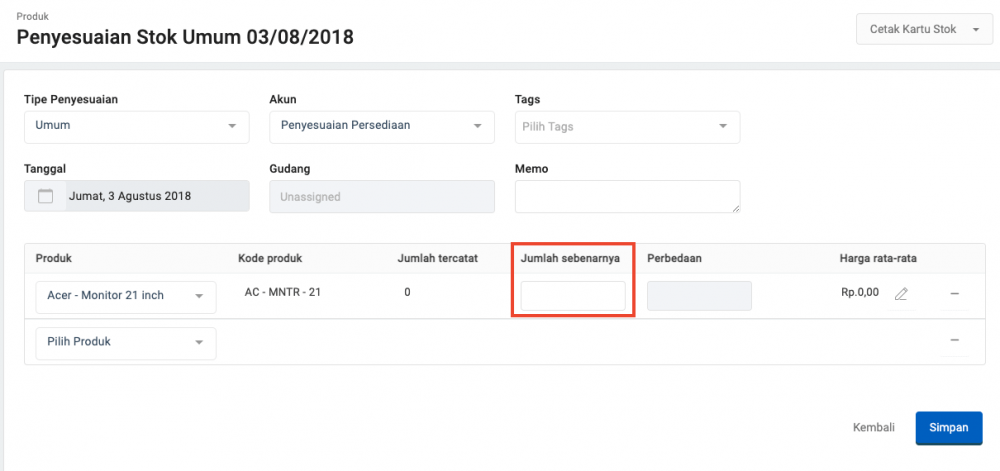 Contoh Laporan Stock Opname Barang Excel, Download Di Sini!