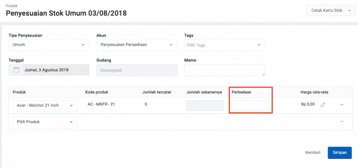 Contoh Laporan Stock Opname Barang Excel, Download Di Sini!