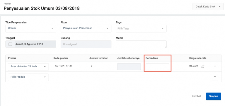 Contoh Laporan Stock Opname Barang Excel, Download Di Sini!