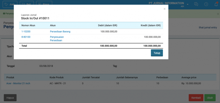 Contoh Laporan Stock Opname Barang Excel, Download Di Sini!