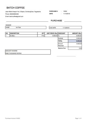 Purchase Order (PO): Pengertian, Fungsi, dan Contohnya