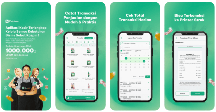 15 Aplikasi Kasir Terbaik di Indonesia ( Android & iOS / Online )