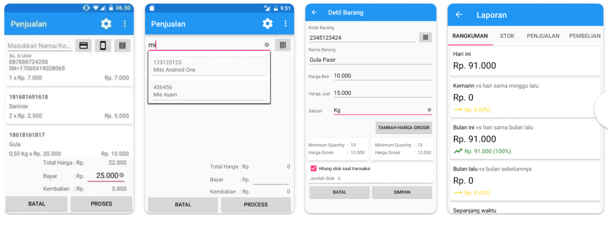 16 Aplikasi Kasir Terbaik di Indonesia ( Android & iOS / Online )