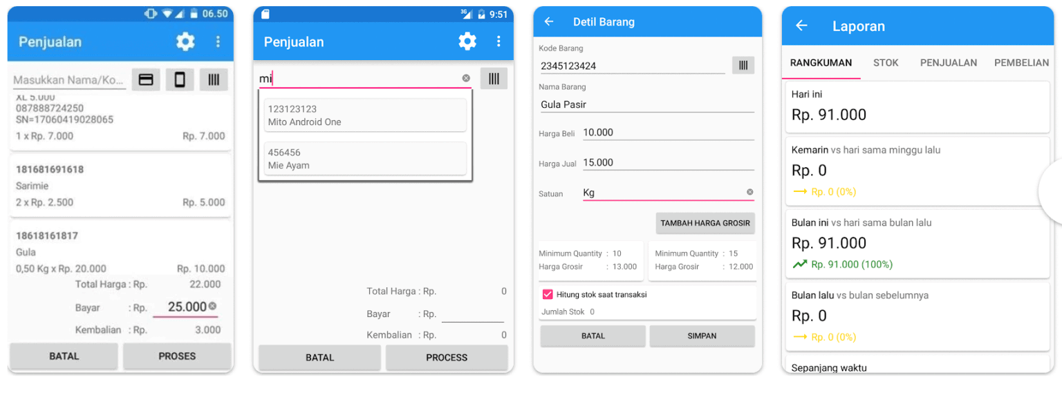16 Aplikasi Kasir Terbaik di Indonesia ( Android & iOS / Online )