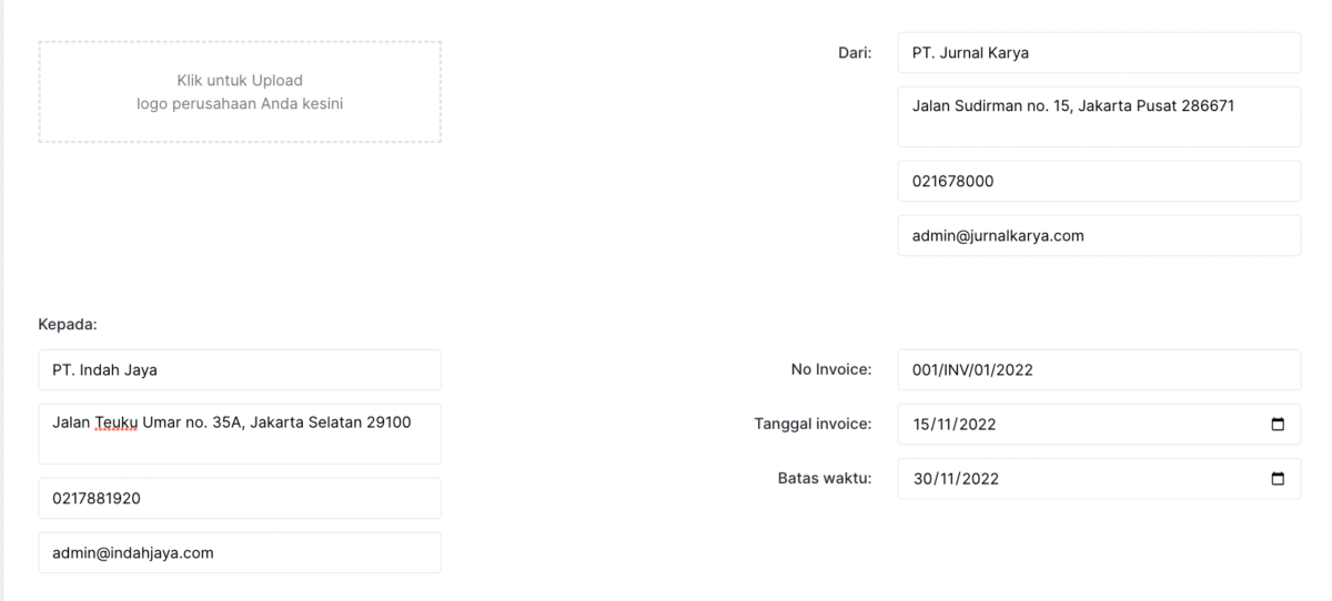Cara Buat / Membuat Invoice Online Gratis dengan Generator!