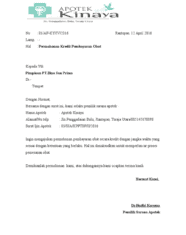 11 Contoh Surat Permohonan Pembayaran Piutang