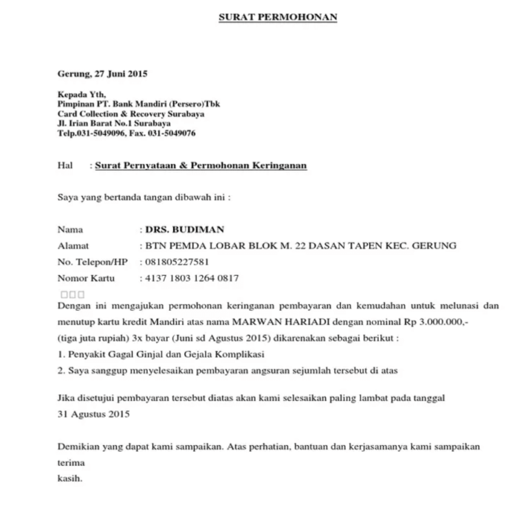 Contoh Surat Permohonan Penangguhan Pembayaran Pajak - vrogue.co Contoh Surat Permohonan Penangguhan Pembayaran Pajak - vrogue.co