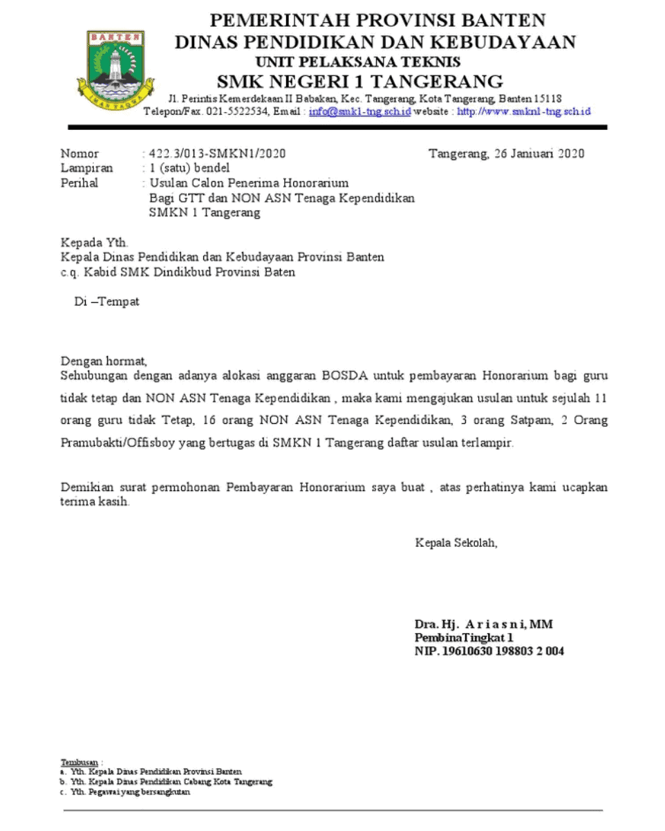 11 Contoh Surat Permohonan Pembayaran Piutang