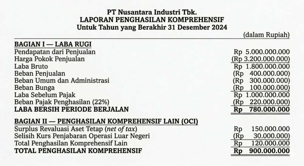 Laporan Penghasilan Komprehensif: Pengertian, Komponen, Jenis, dan ...