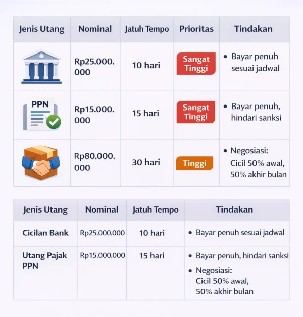 Cara Mengelola Utang Jangka Pendek: Strategi yang Benar, Contoh, dan ...